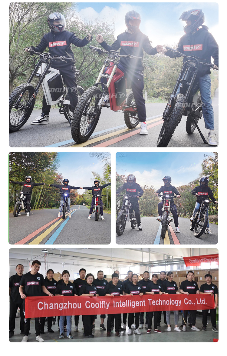 CHEETAH-AIR COOLFLY Stealth Bomber Electric Bike 72V 5000w 8000w 12000w 15kw 20kw B52 Enduro E ...