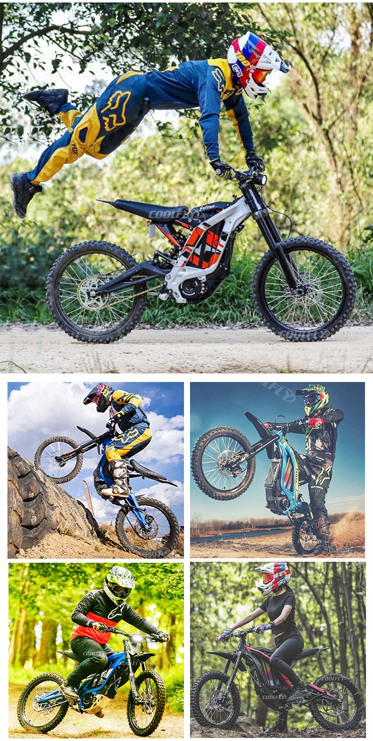 Sur-ron Light Bee X 19 Inch Motorcycle Tires Off Road 60v 6000w Central ...