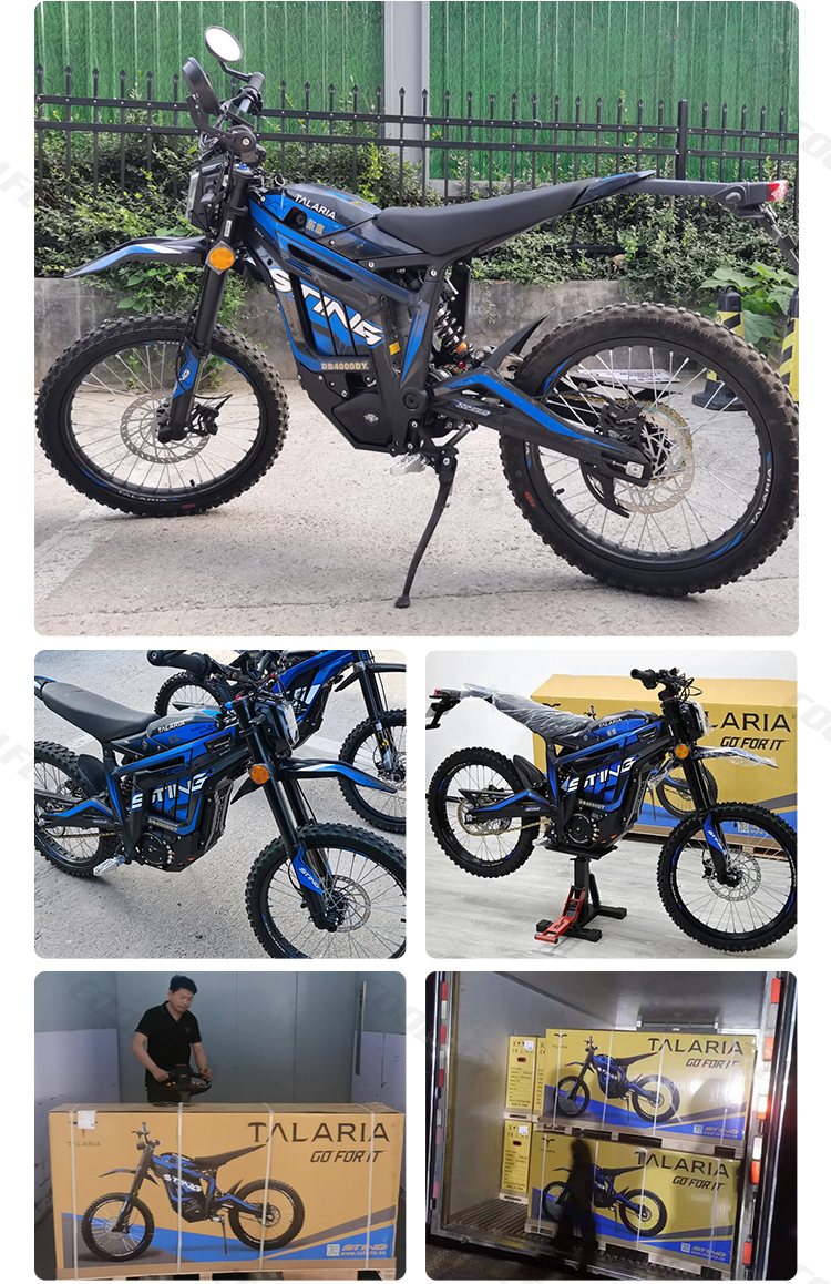 New Talaria Sting R MX4 8000W 45AH 60V Bike Ebike Off Road Electric ...