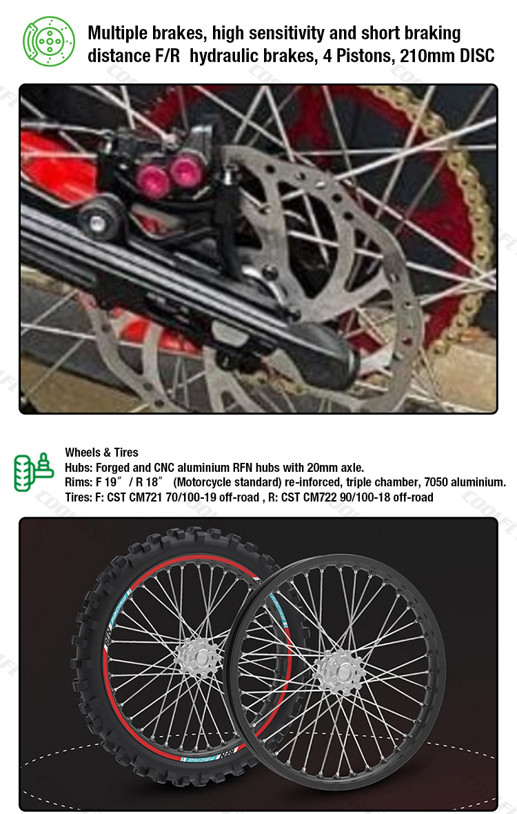 Apollo Rfn Ares Electric Motorcycle Apollo Rally Pro 74v 35ah Dirt Bike ...