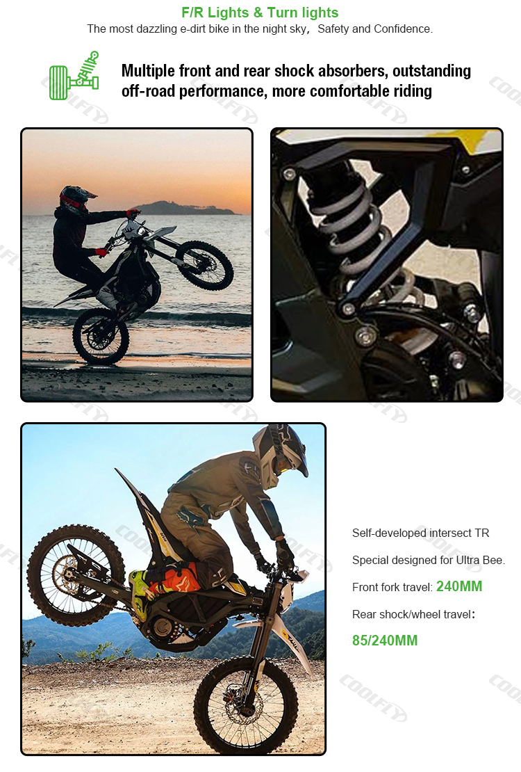 Surron Ultra Bee Original Dirt EBike 74V 55Ah 90Km/h 12.5Kw Off Road ...